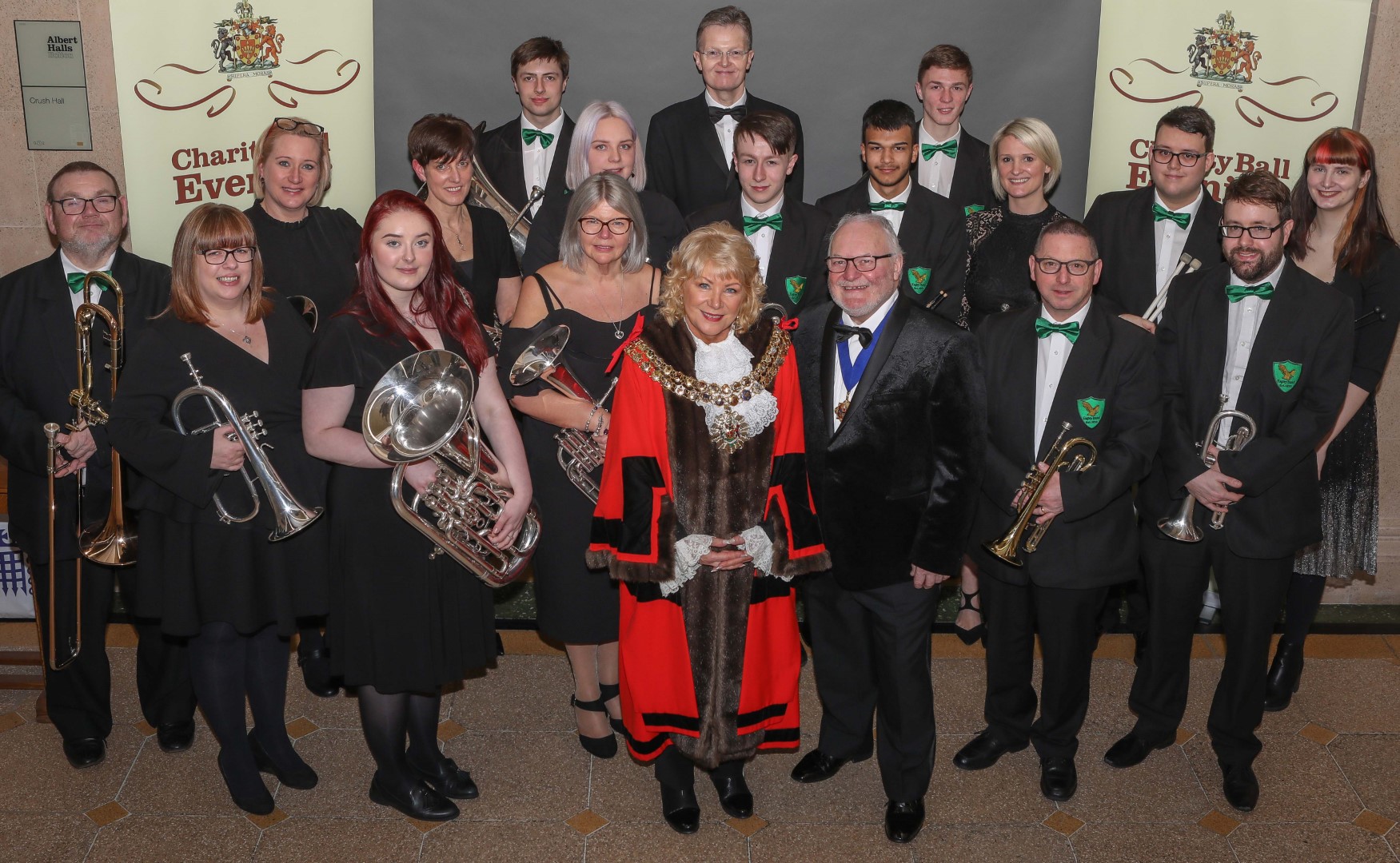 Mayor’s Charity Ball 2020, Bolton Town Hall – EAGLEY BAND